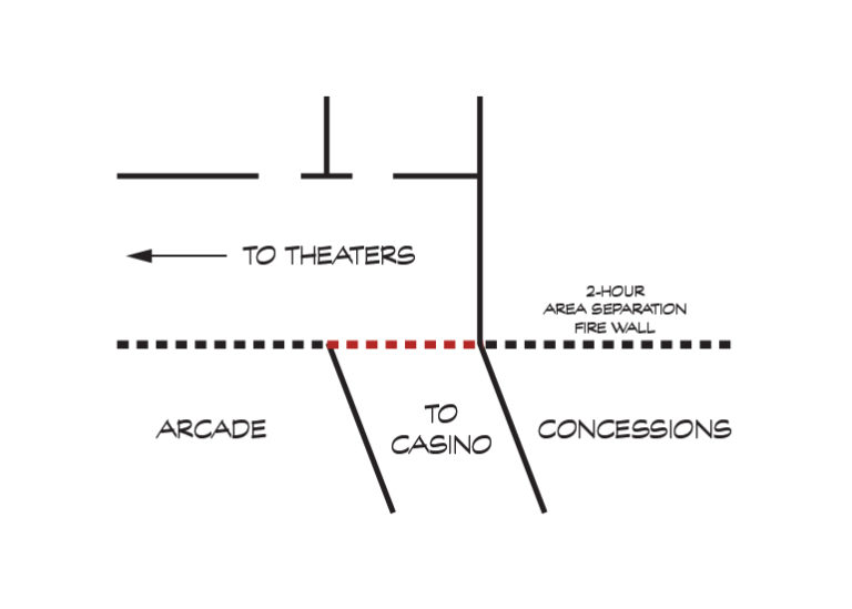 CASE 1: Vertical Acting with Complying Swing Egress Door(s) | McKEON