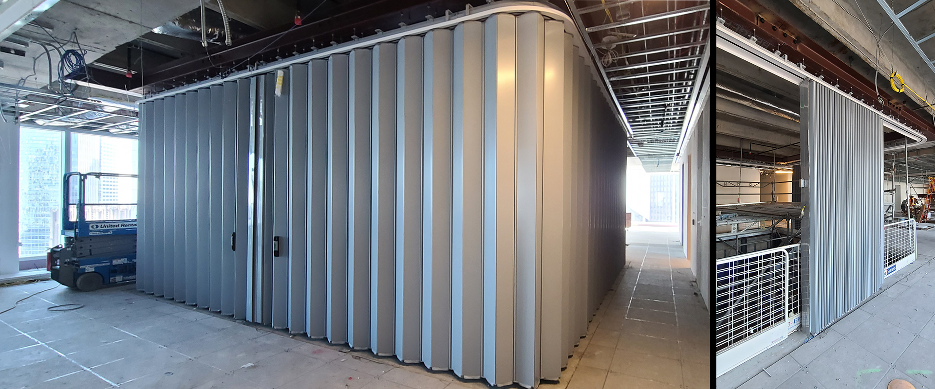 Bi-Parting Fire Door Protects Communicating Stair | McKEON