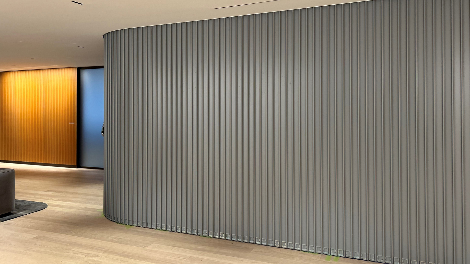 Side Coiling Fire Shutter Ensures Compliancy Of Open Stair Well | McKEON